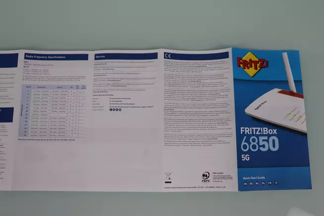 FRITZBox 6850 5G Router Quick Installation Guide