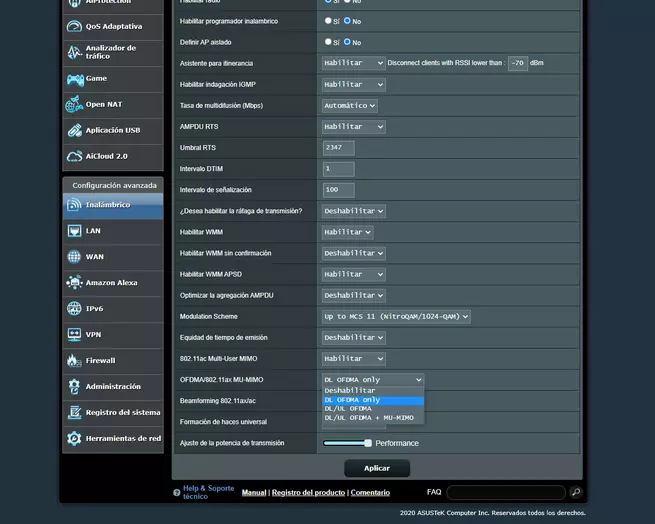 ASUS RT-AX86S: Analyse af denne højhastigheds-WiFi 6 AX5700-router 313_102