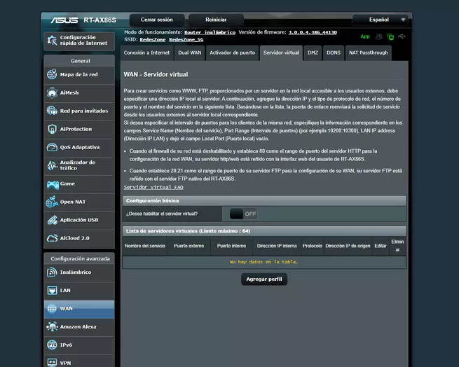 ASUS RT-AX86S: Analyse af denne højhastigheds-WiFi 6 AX5700-router 313_113