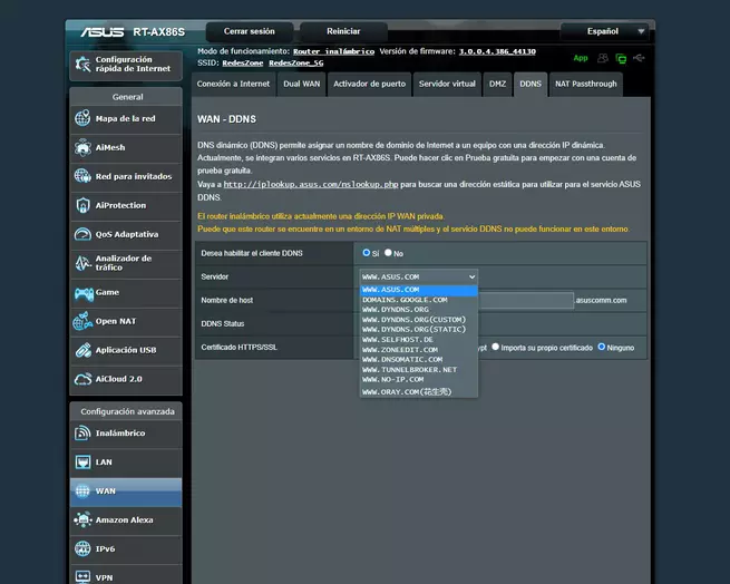 ASUS RT-AX86S: Analyse af denne højhastigheds-WiFi 6 AX5700-router 313_115