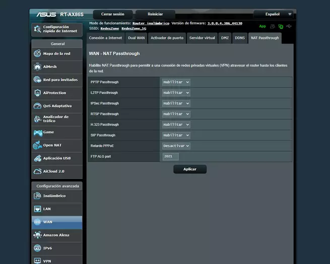 ASUS RT-AX86S: Analyse af denne højhastigheds-WiFi 6 AX5700-router 313_116