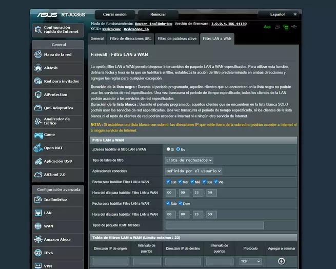 ASUS RT-AX86S: Analyse af denne højhastigheds-WiFi 6 AX5700-router 313_126