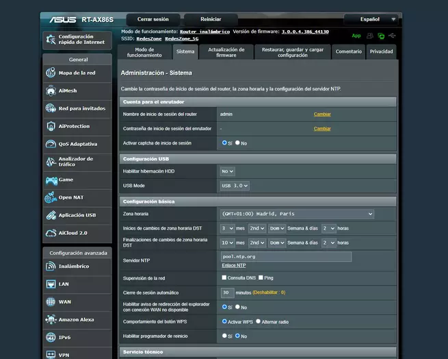 ASUS RT-AX86S: Analyse af denne højhastigheds-WiFi 6 AX5700-router 313_128