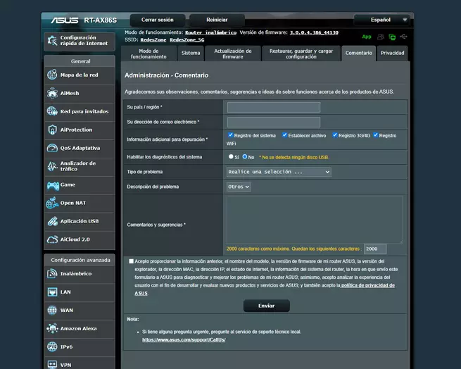 ASUS RT-AX86S: Analyse af denne højhastigheds-WiFi 6 AX5700-router 313_132