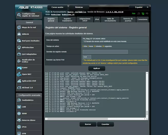 ASUS RT-AX86S: Analyse af denne højhastigheds-WiFi 6 AX5700-router 313_134