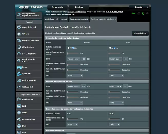 ASUS RT-AX86S: Analyse af denne højhastigheds-WiFi 6 AX5700-router 313_144