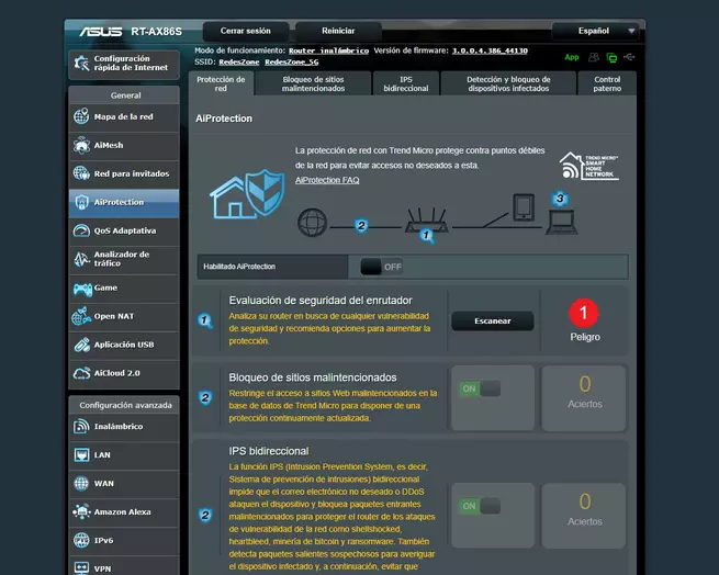 ASUS RT-AX86S: Analyse af denne højhastigheds-WiFi 6 AX5700-router 313_65