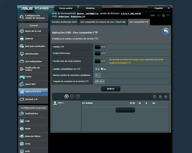 ASUS RT-AX86S: Analyse af denne højhastigheds-WiFi 6 AX5700-router 313_85