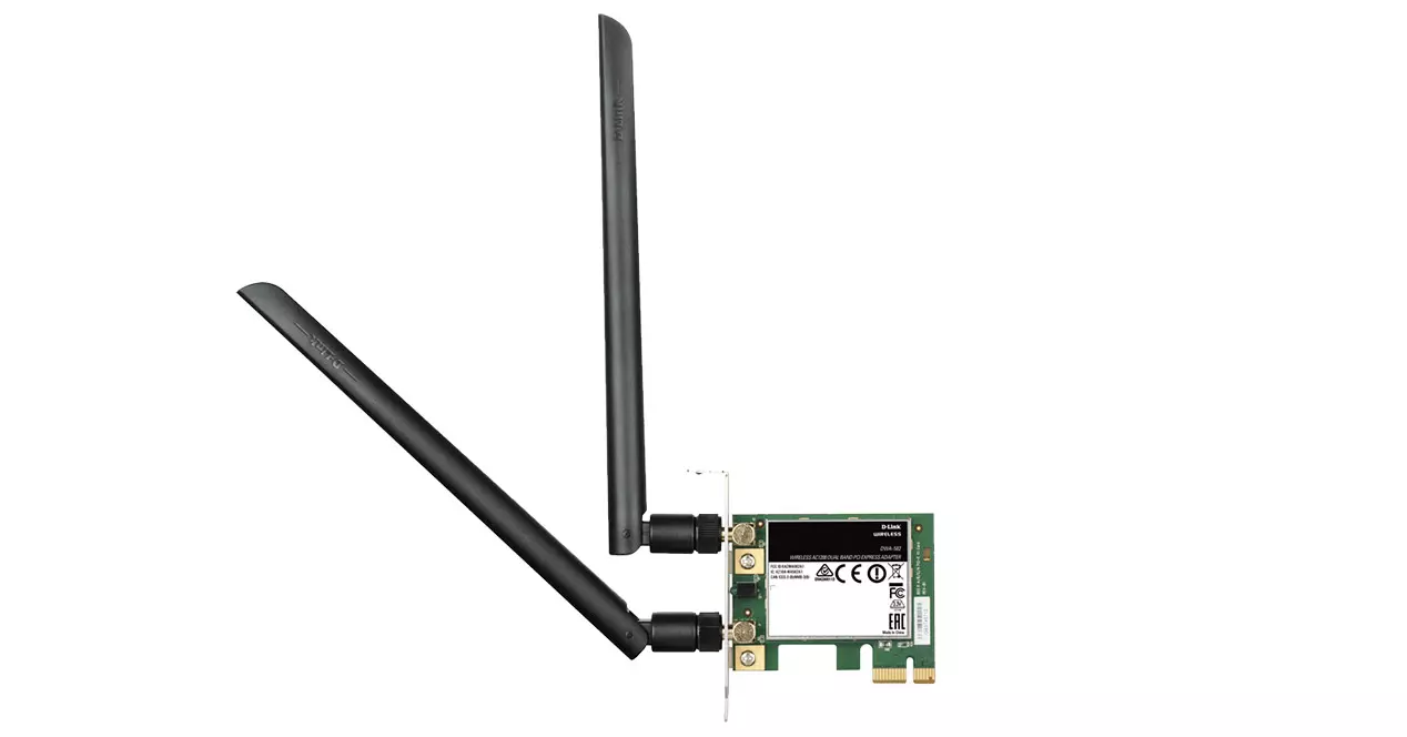 D-Link DWA-582: Uphononongo lweli khadi le-PCI-E ene-Wi-Fi AC1200