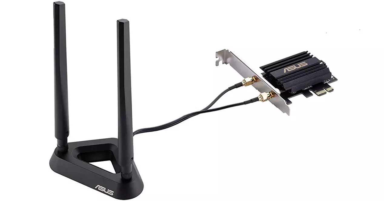 ASUS PCE-AX58BT: I-Dual Band Wi-Fi 6 Card eneBluetooth 5.0 Uphononongo