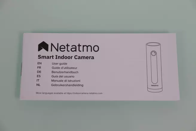 Посібник із швидкого встановлення внутрішньої камери Netatmo