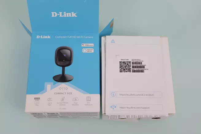 D-Link DCS-6100LH IP კამერის ყუთის შიდა ხედი