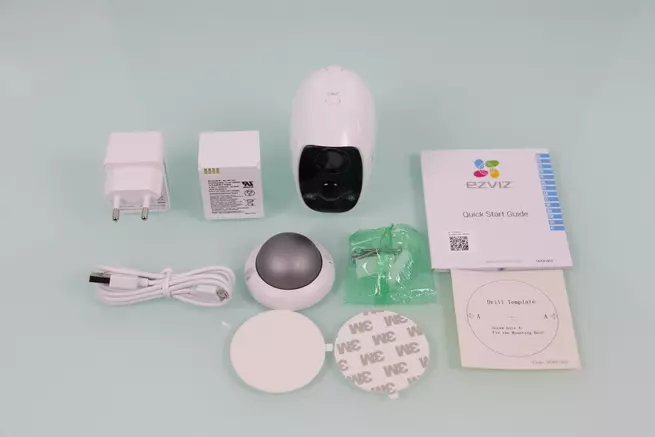 EZVIZ C3A Cloud Camera Box Contents