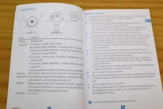 EZVIZ C3WN IP kamẹra fifi sori Itọsọna