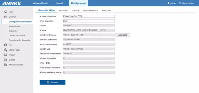 ANNKE 1080p fideotafersjochsysteem: Analyse fan 'e DVR- en 1080p-kamera's 339_140