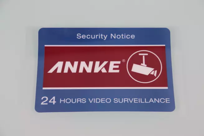 ANNKE 24h video surveillance sticker 1080p video soj ntsuam system