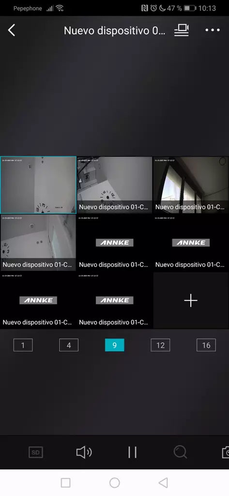 ANNKE 1080p video surveillance system: Pagsusuri ng DVR at 1080p camera 339_178