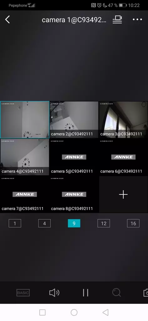 ANNKE 1080p video surveillance system: Pagsusuri ng DVR at 1080p camera 339_189