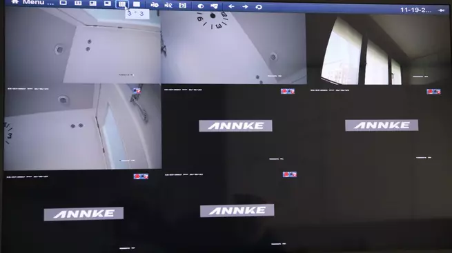 ANNKE 1080p video surveillance system: Pagsusuri ng DVR at 1080p camera 339_64