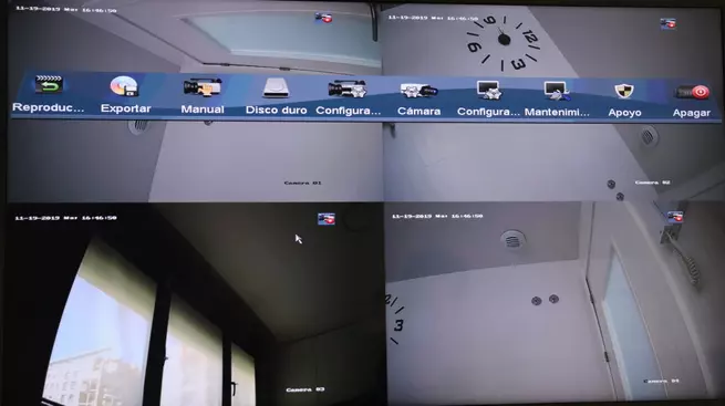 ANNKE 1080p video surveillance system: Pagsusuri ng DVR at 1080p camera 339_71