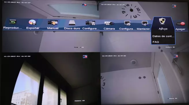 ANNKE 1080p video surveillance system: Pagsusuri ng DVR at 1080p camera 339_80