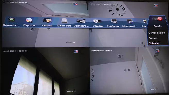 ANNKE 1080p video surveillance system: Pagsusuri ng DVR at 1080p camera 339_81