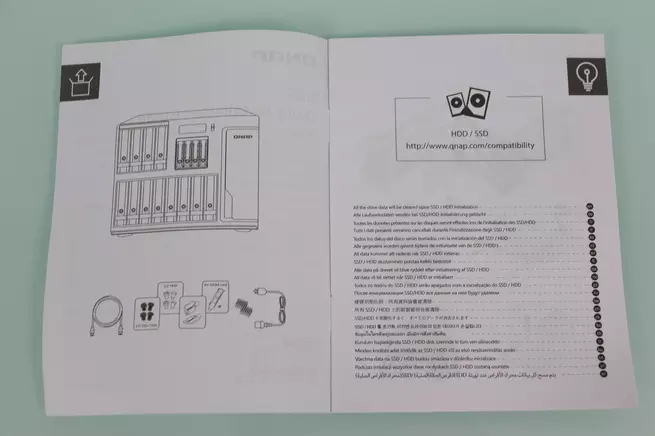 Guia d'instal·lació ràpida del NAS QNAP TVS-h1288X