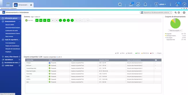 QNAP TVS-h1288X: ఇంటెల్ జియాన్ మరియు 10Gbps పోర్ట్లతో NAS యొక్క సమీక్ష 351_89