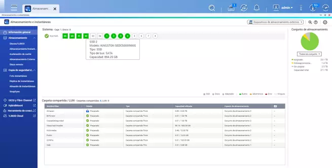 QNAP TVS-h1288X: Dib u eegista NAS ee Intel Xeon iyo 10Gbps 351_91