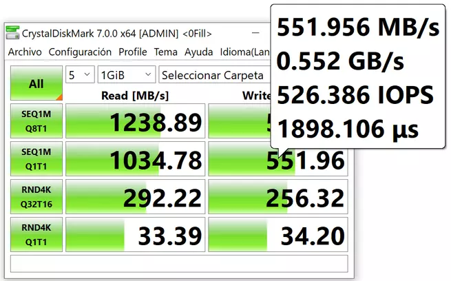 QNAP TS-1277: Mapitio ya NAS na Ryzen 7 na 12 drive bays 355_106