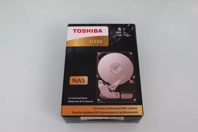 Toshiba N300 NAS 6TB HDD a cikin QNAP TS-1277 NAS