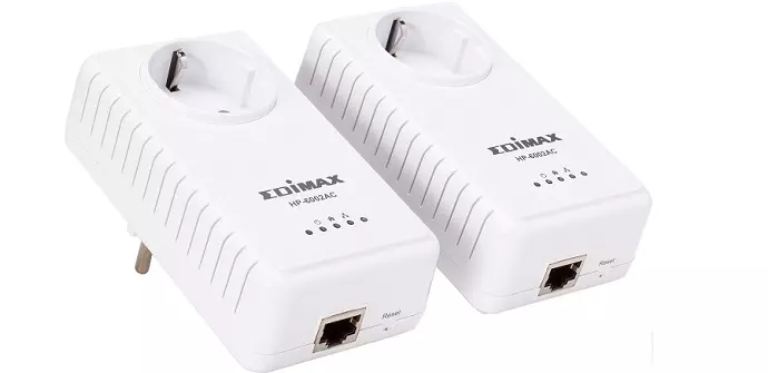 Edimax HP-6002ACK: A legfeljebb 600 Mbps sebességű PLC-k elemzése 67 eurós áron