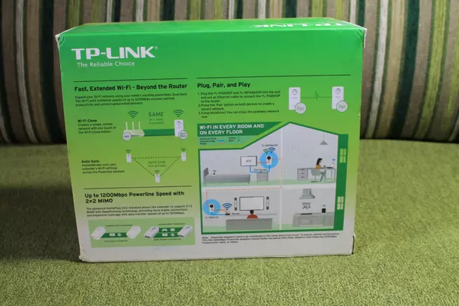 TP-Link TL-WPA8630P KIT: Nazarin waɗannan PLCs tare da Wi-Fi AP AC1200 370_5