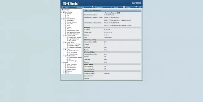 D-Link DAP-X2850: WiFi 6 və Nuclias ilə bu peşəkar AP-nin nəzərdən keçirilməsi 374_40