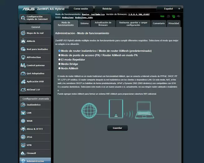 ASUS ZenWiFi AX Hybrid XP4: Analiza e kësaj rrjete WiFi me PLC 403_132