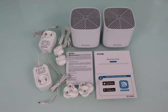 D-Link COVR-X1862 Mesh WiFi Këscht Inhalt