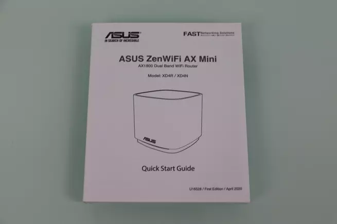 ASUS ZenWiFi AX Mini XD4 Mesh WiFi систем Приказ на водич за брза инсталација