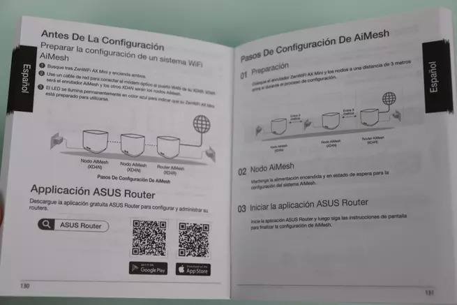 ASUS ZenWiFi AX Mini XD4 Mesh WiFi System Ver guía de instalación rápida