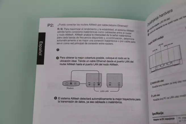 ASUS ZenWiFi AX Mini XD4 Mesh WiFi System Ver guía de instalación rápida