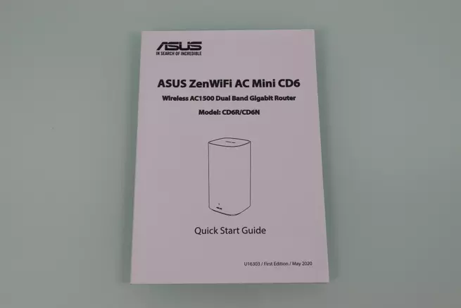 ASUS ZenWiFi AC Mini CD6 Mesh WiFi жүйесі Жылдам орнату нұсқаулығы көрінісі