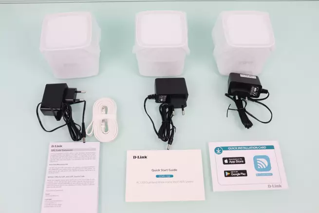 D-Link COVR-1103 Mesh WiFi System Box Contents