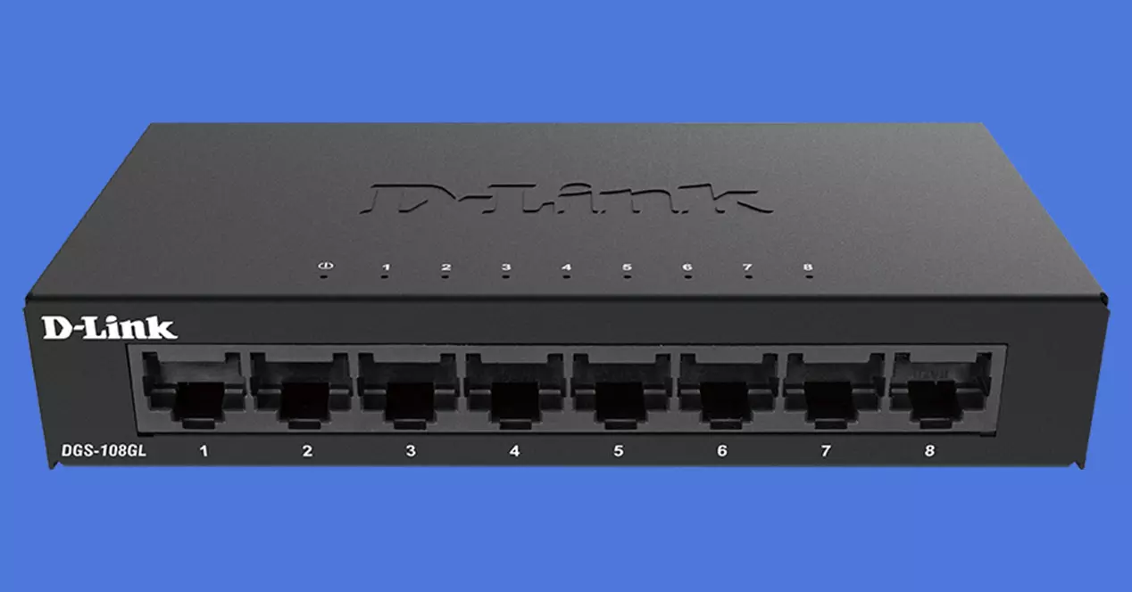 D-Link DGS-108GL: Vidiny ambany 8-Port Gigabit Switch Review