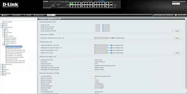 D-Ihuza DGS-1520-28MP: L3 Multigigabit 2.5GbE na PoE + Gusubiramo 425_105