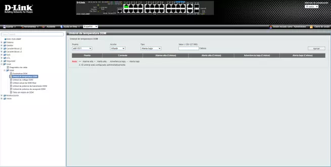 ଡି-ଲିଙ୍କ୍ DGS-1520-28MP: L3 ମଲ୍ଟିଗିଗାବିଟ୍ 2.5GbE ଏବଂ PoE + ସୁଇଚ୍ ସମୀକ୍ଷା 425_156