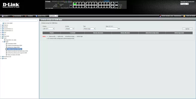 ଡି-ଲିଙ୍କ୍ DGS-1520-28MP: L3 ମଲ୍ଟିଗିଗାବିଟ୍ 2.5GbE ଏବଂ PoE + ସୁଇଚ୍ ସମୀକ୍ଷା 425_158