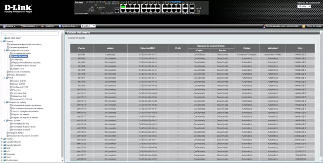 D-Link DGS-1520-28MP: L3 Multigigabit 2.5GbE kaj PoE+ Ŝaltilo Revizio 425_43