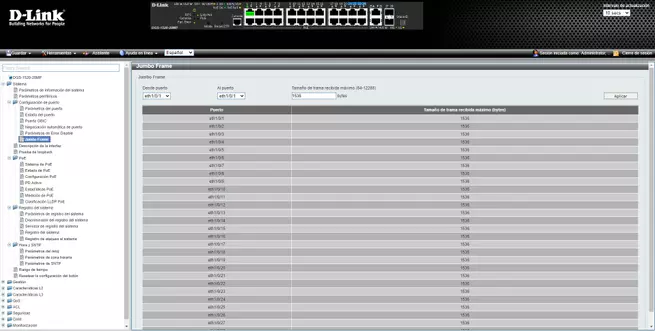 D-Ihuza DGS-1520-28MP: L3 Multigigabit 2.5GbE na PoE + Gusubiramo 425_47