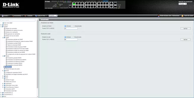 D-Link DGS-1520-28MP: Recenze L3 Multigigabit 2,5GbE a PoE+ Switch 425_60