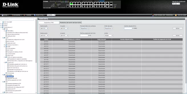 D-Link DGS-1520-28MP: L3 Multigigabit 2.5GbE kaj PoE+ Ŝaltilo Revizio 425_91