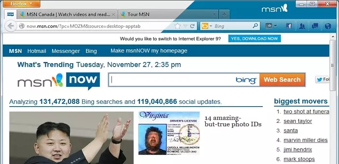 Die Homepage von MSN wird einem Facelifting unterzogen 4301_1